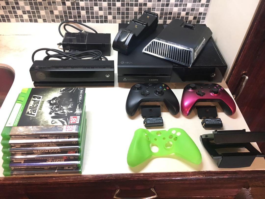 Xbox one 1tb complete set with accessories and games, Video Gaming ...