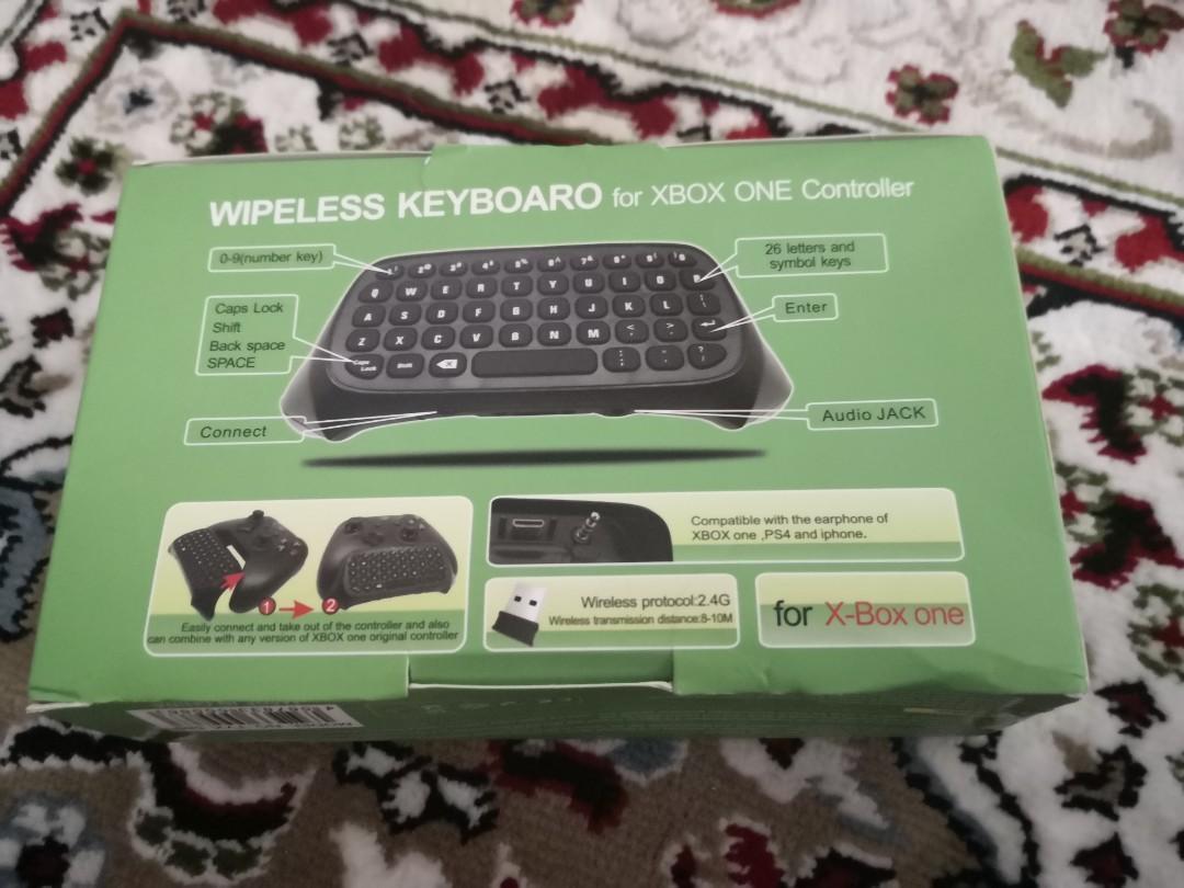 Xbox one wireless keyboard, Video Gaming, Gaming Accessories ...