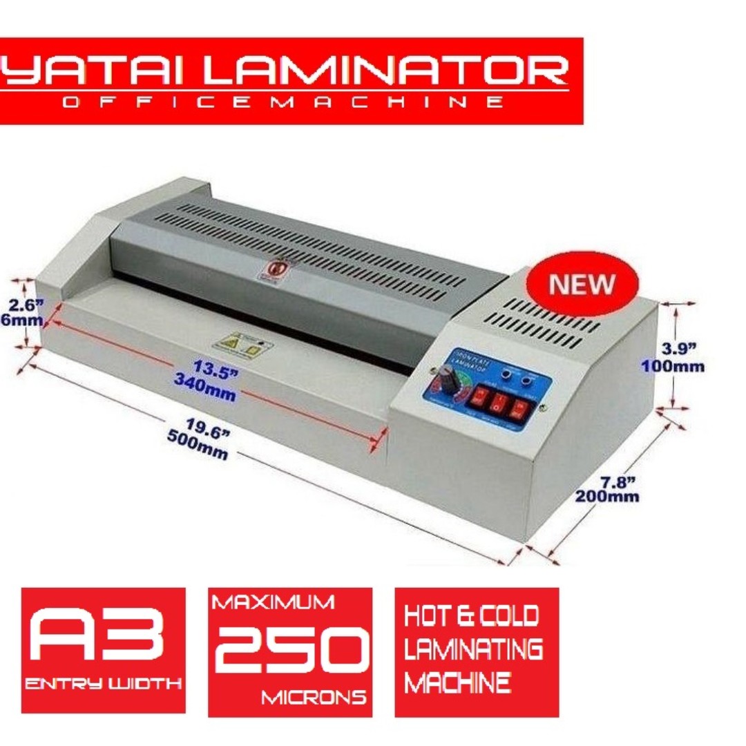 Yatai Laminator. Laminating Machine, Computers & Tech, Office ...
