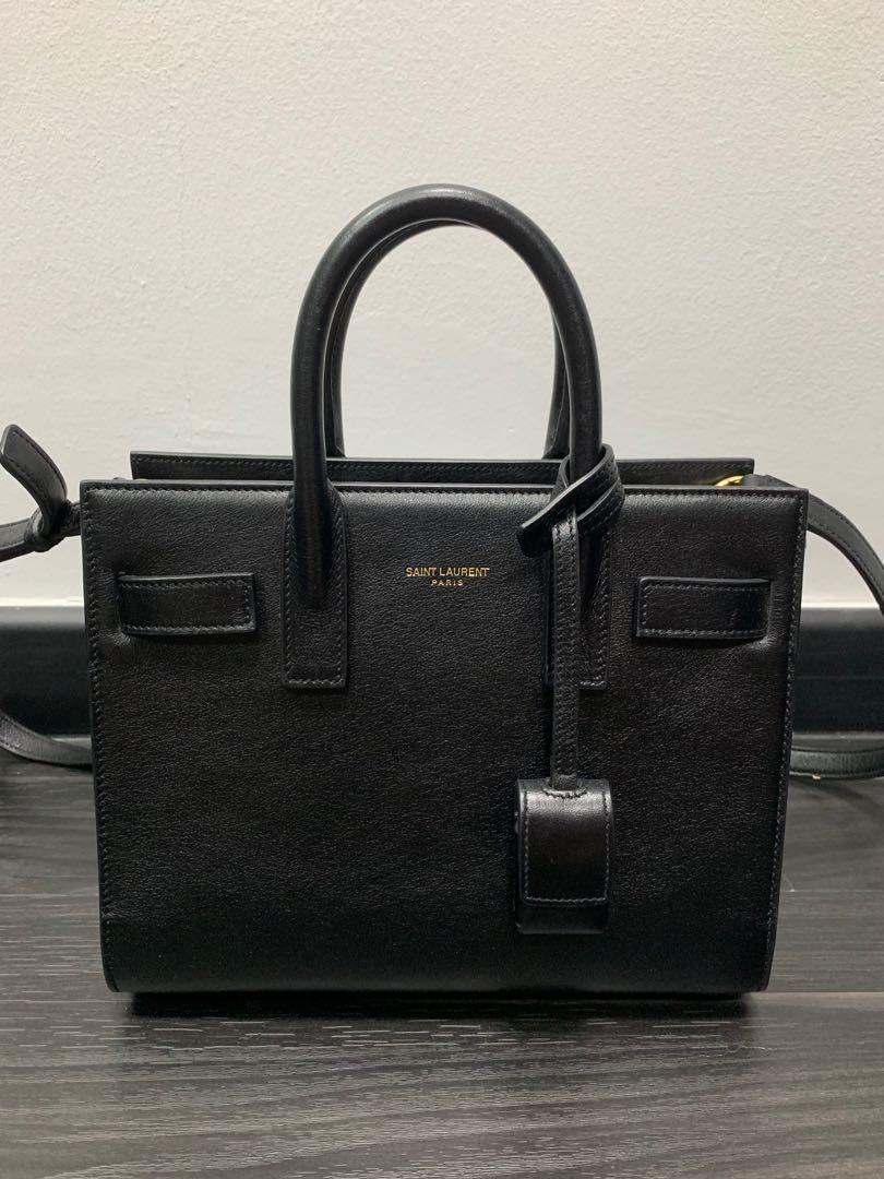 YSL SAC DE JOUR NANO, Women's Fashion, Bags & Wallets, Cross-body Bags ...