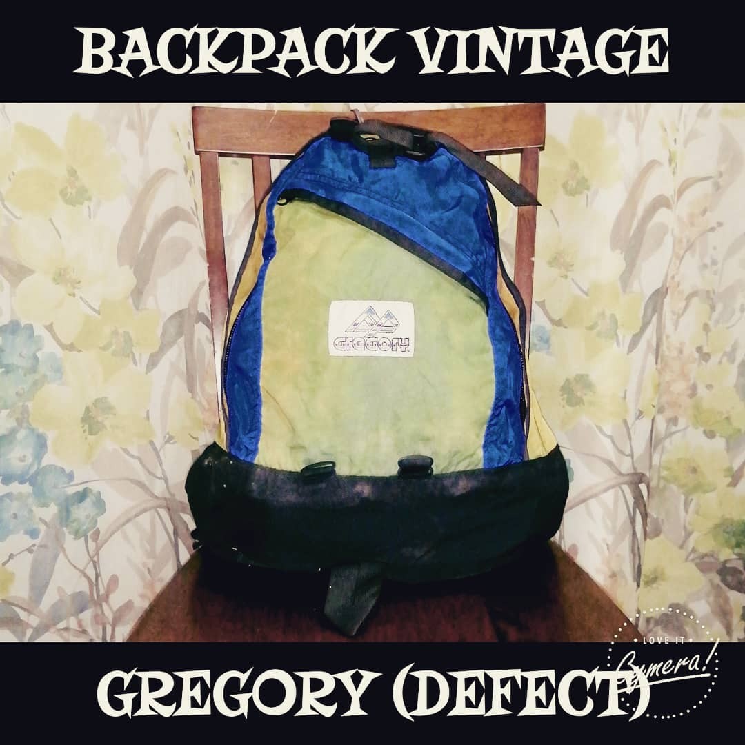 Backpack Vtg Gregory (Defect), Men's Fashion, Bags, Backpacks on Carousell