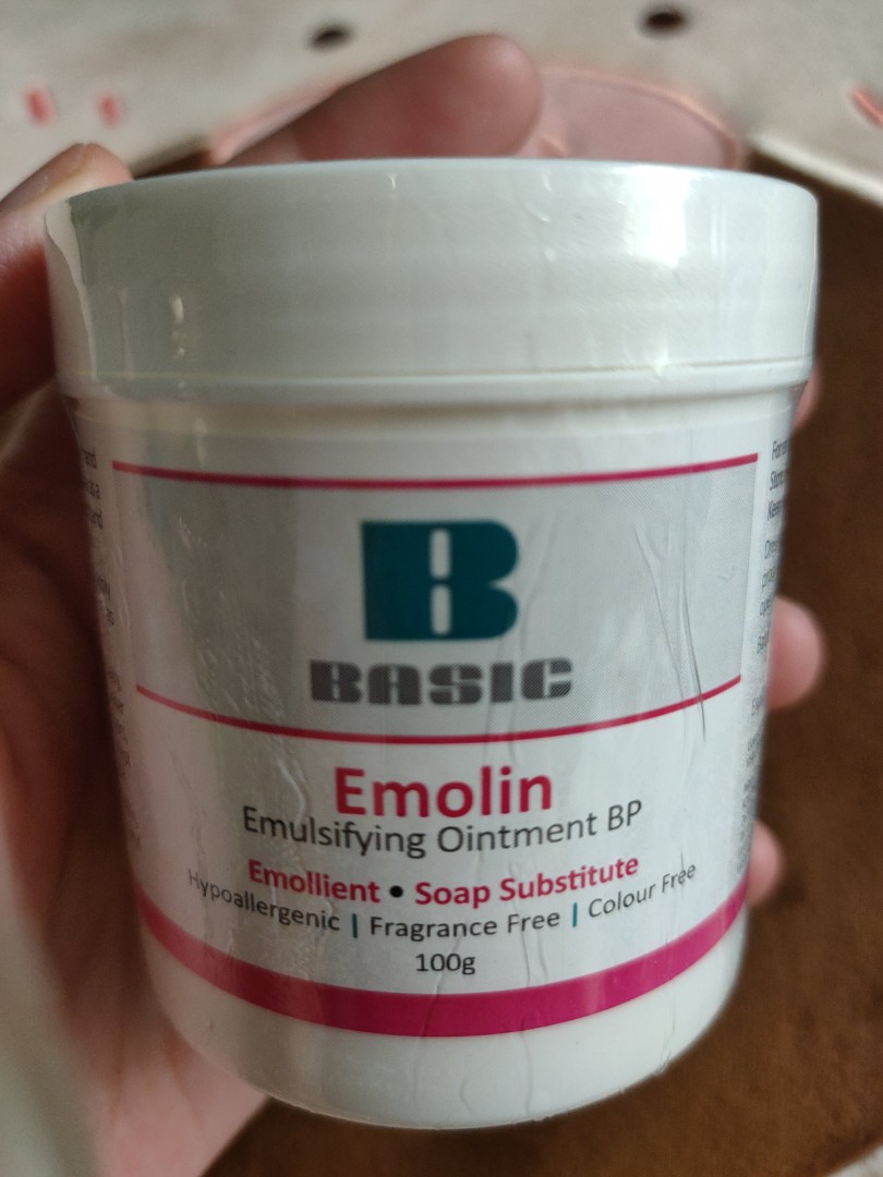 BASIC Emolin Emulsifying Ointment 100g, Beauty & Personal Care, Bath ...