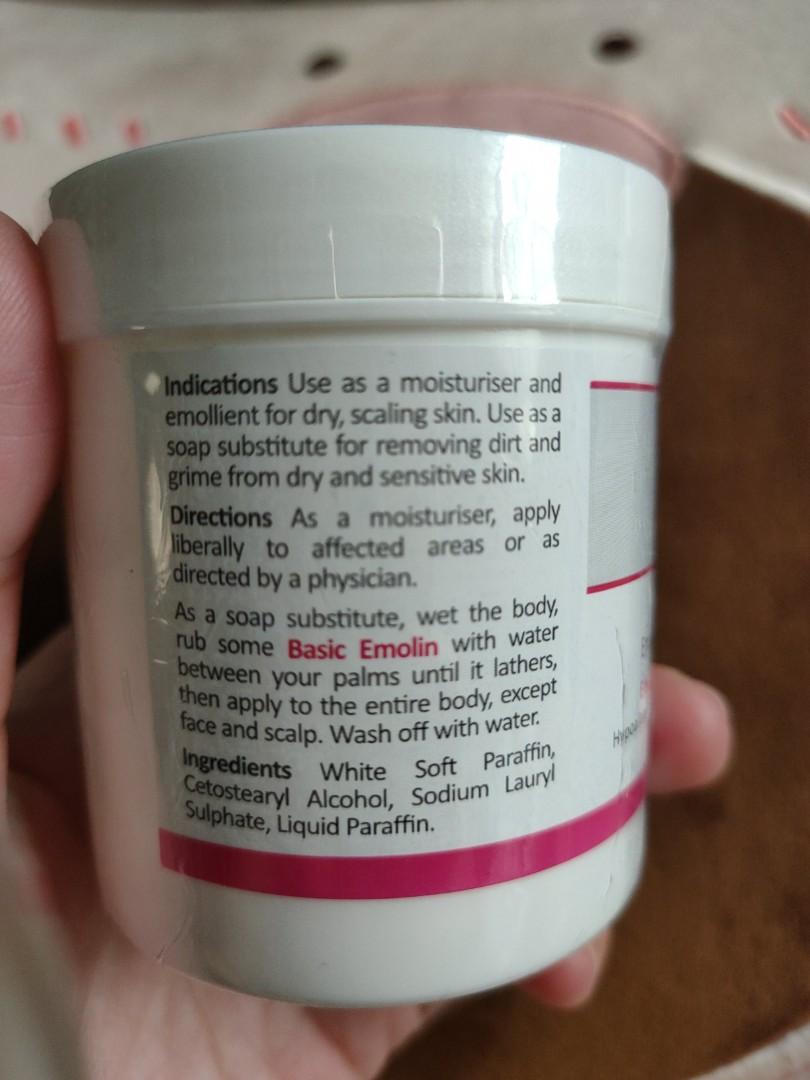 BASIC Emolin Emulsifying Ointment 100g, Beauty & Personal Care, Bath ...