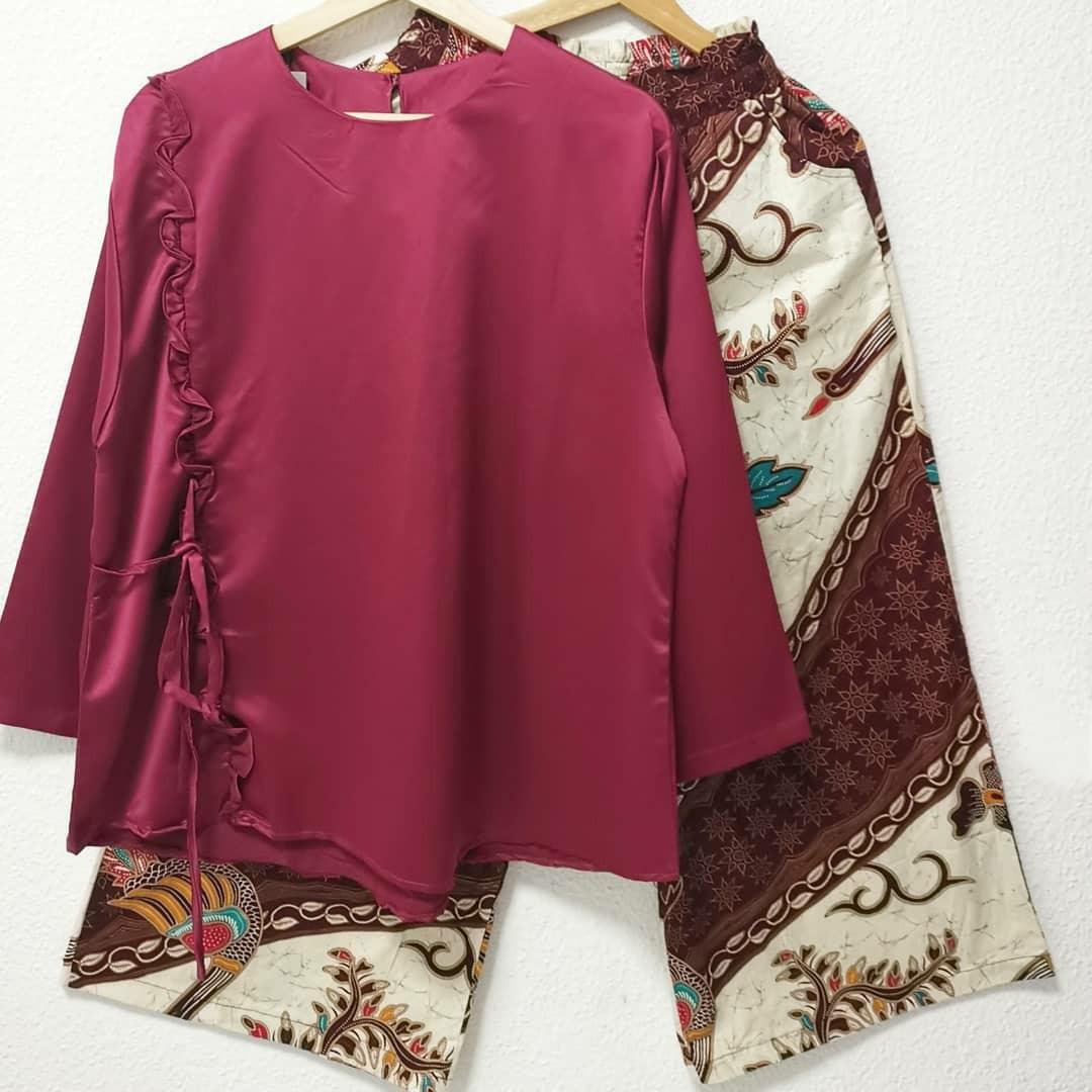 Batik Set Plus Size, Women's Fashion, Dresses & Sets, Traditional ...