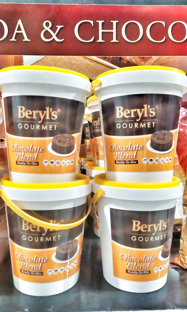 Beryls Gourmet Chocolate Blend. 1Kilo bucket Ready to Use., Food ...