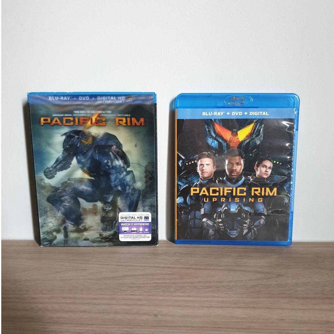 Bluray Set: Pacific Rim & Pacific Rim Uprising (Bluray + DVD + Digital ...