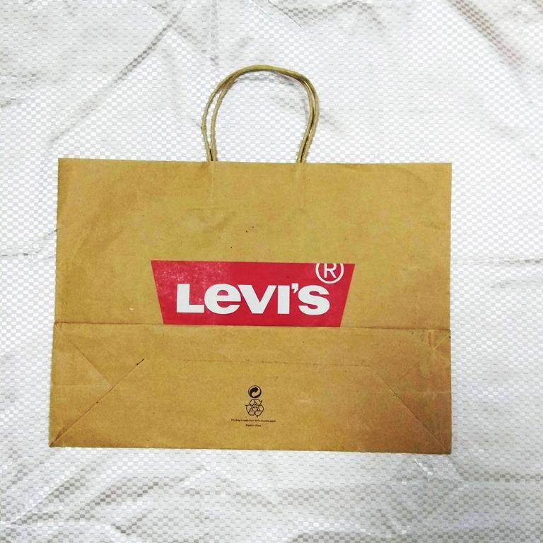 Branded Paper Beg USED LIKE NEW GUCCI TIZIO LEVIS MCM MST GOLF paper ...