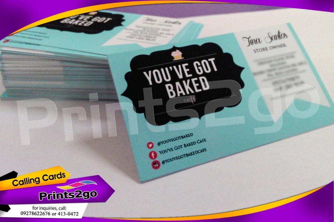 Customized Business and Personal Calling Card, Hobbies & Toys ...