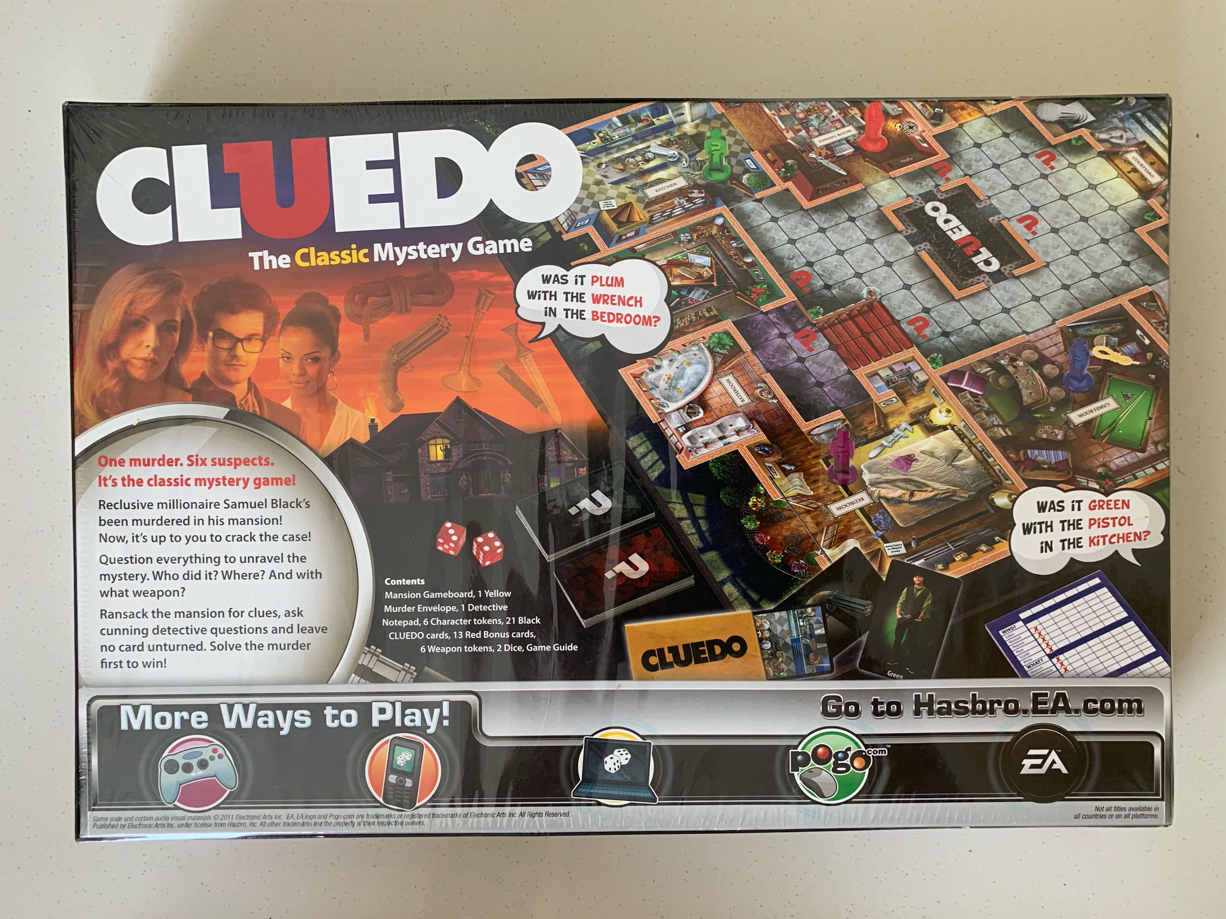 Cluedo - The Classic Mystery Game (Brand new in original sealed ...