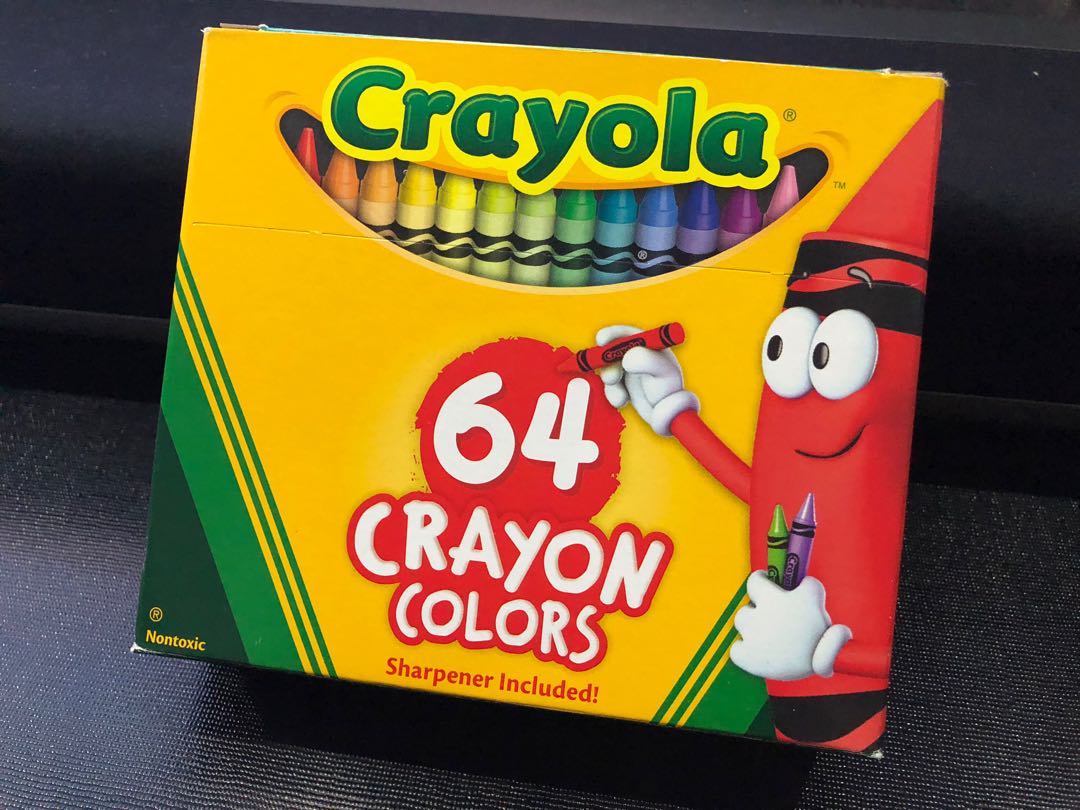 Crayola Crayons 64 count, Hobbies & Toys, Stationery & Craft, Other ...