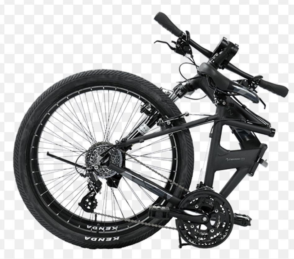 Dahon folding mountain bike Espresso D24, Sports Equipment, Bicycles ...