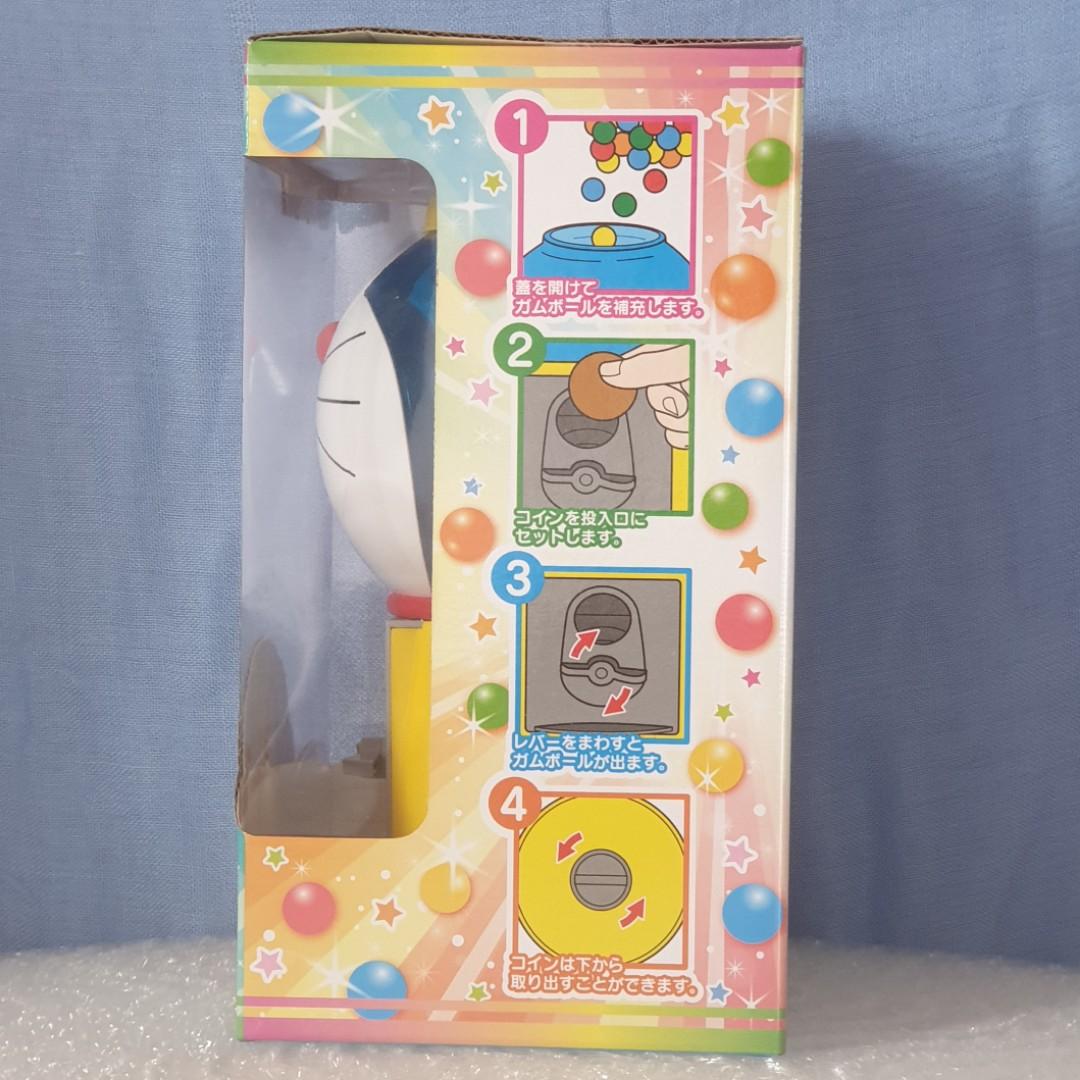 Doraemon Gum Gacha Machine, Hobbies & Toys, Toys & Games on Carousell