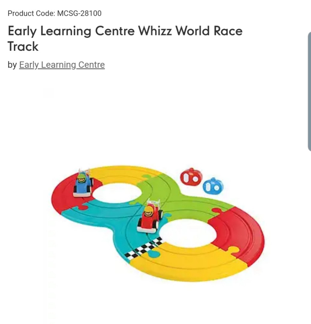 Early Learning Centre Whizz World Race Track (MRSP $139), Hobbies ...