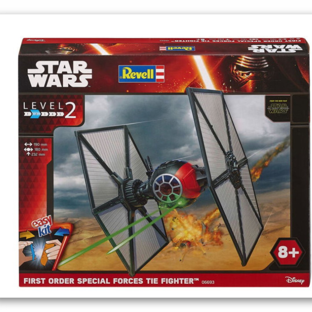 Star Wars Revell Model Kit First Order Special Forces TIE / Resistance ...