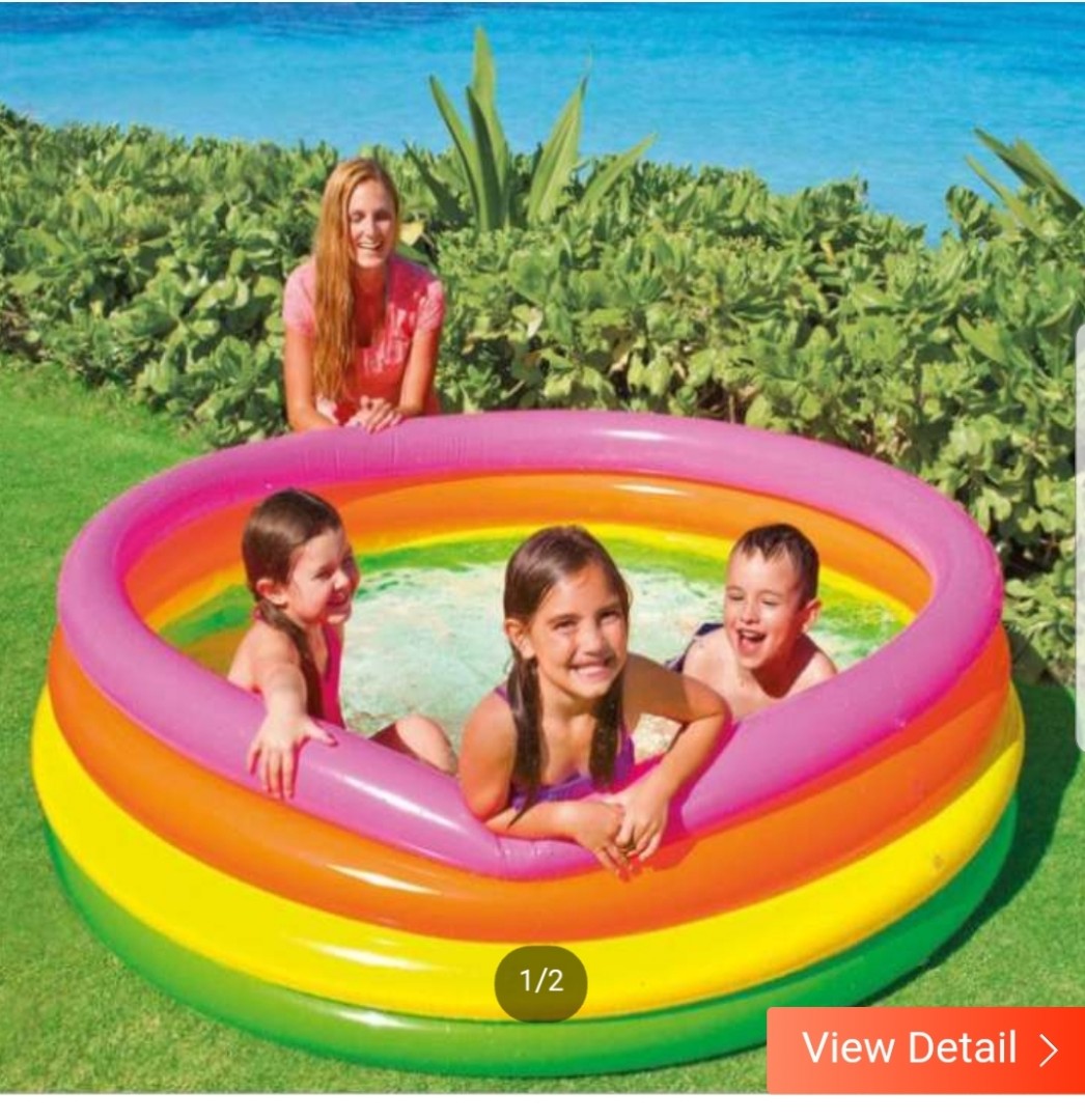Inflatable Pool, intex swimming pool,, Babies & Kids, Toys & Walkers on ...