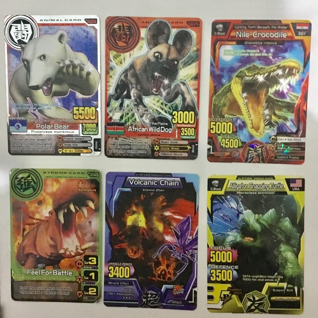 Kartu animal kaiser, Toys & Collectibles, Permainan Papan & Kartu di Carousell