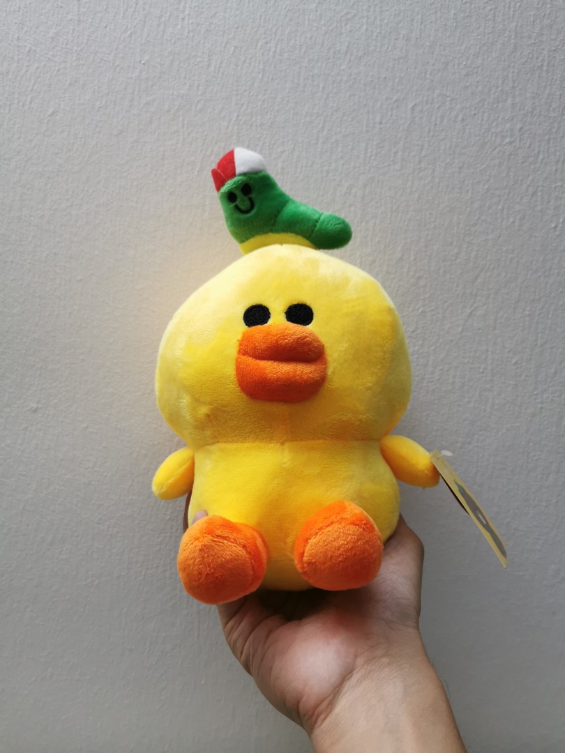 Line Sally duck plushie, Hobbies & Toys, Toys & Games on Carousell