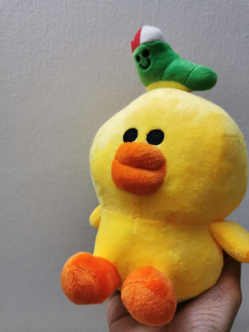 Line Sally duck plushie, Hobbies & Toys, Toys & Games on Carousell