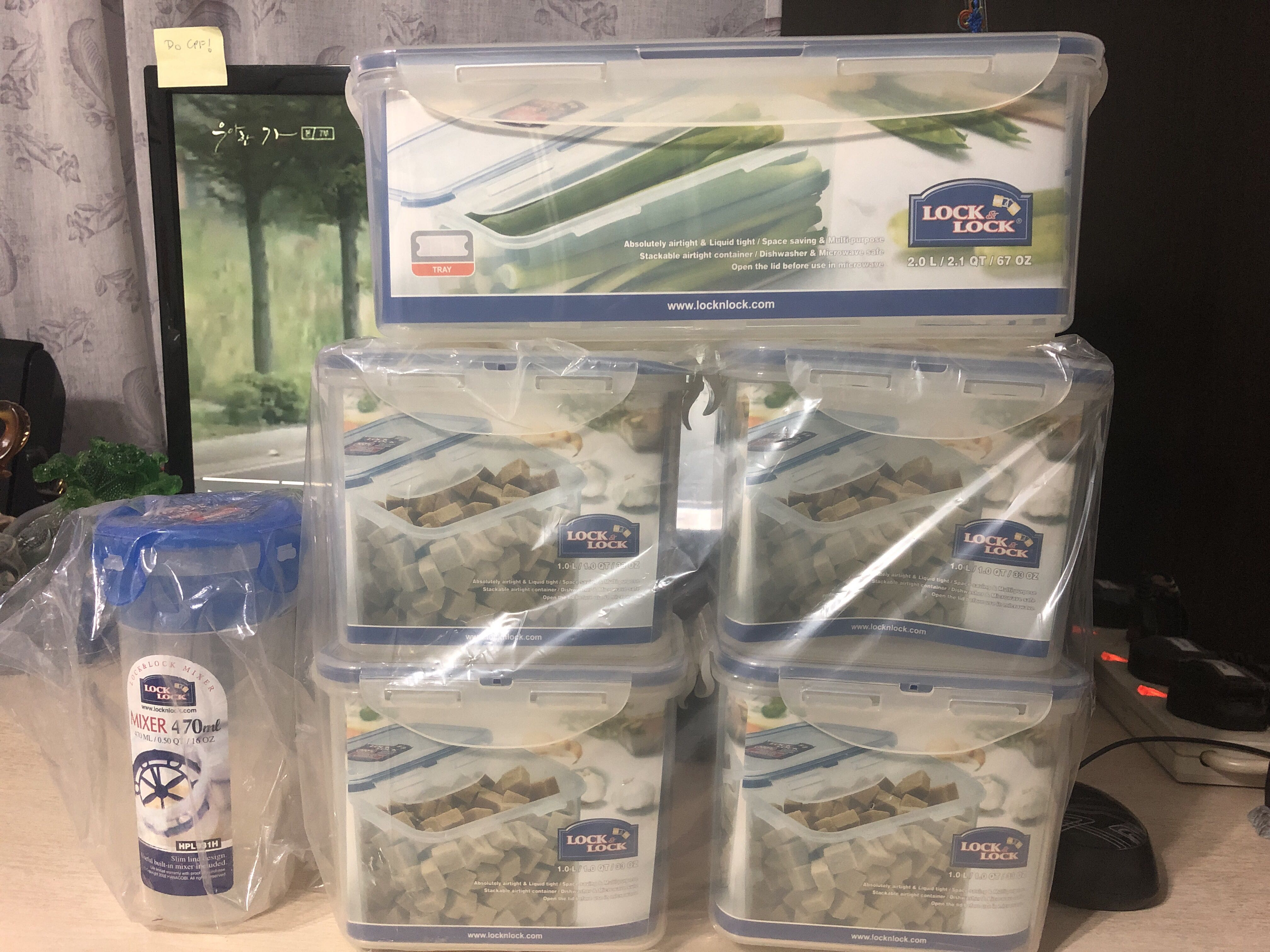 Lock & Lock Containers, Furniture & Home Living, Kitchenware ...