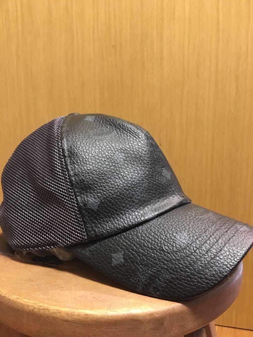 MCM Classic Mesh Cap in Visetos (Black), Men's Fashion, Watches ...