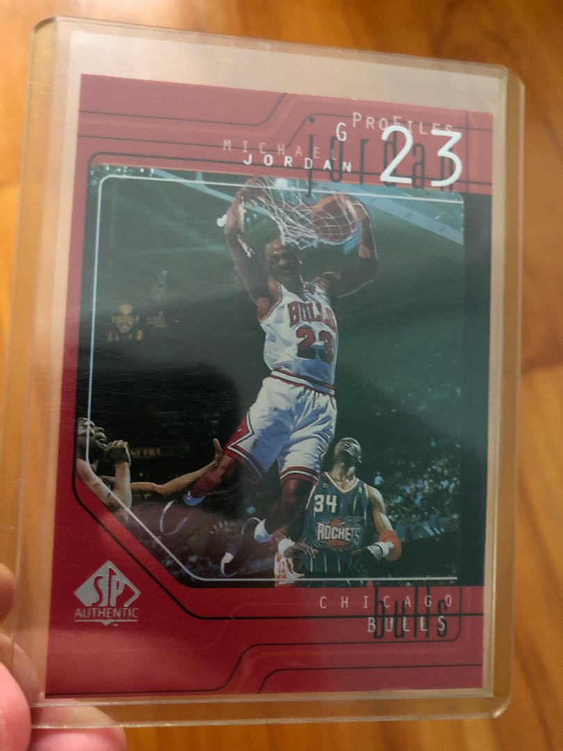 Michael Jordan SP authentic profiles insert parallel, Everything Else ...