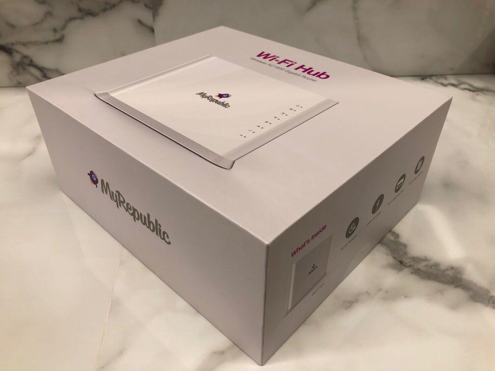 MyRepublic Router Wi-FI Hub, Electronics, Computer Parts & Accessories ...