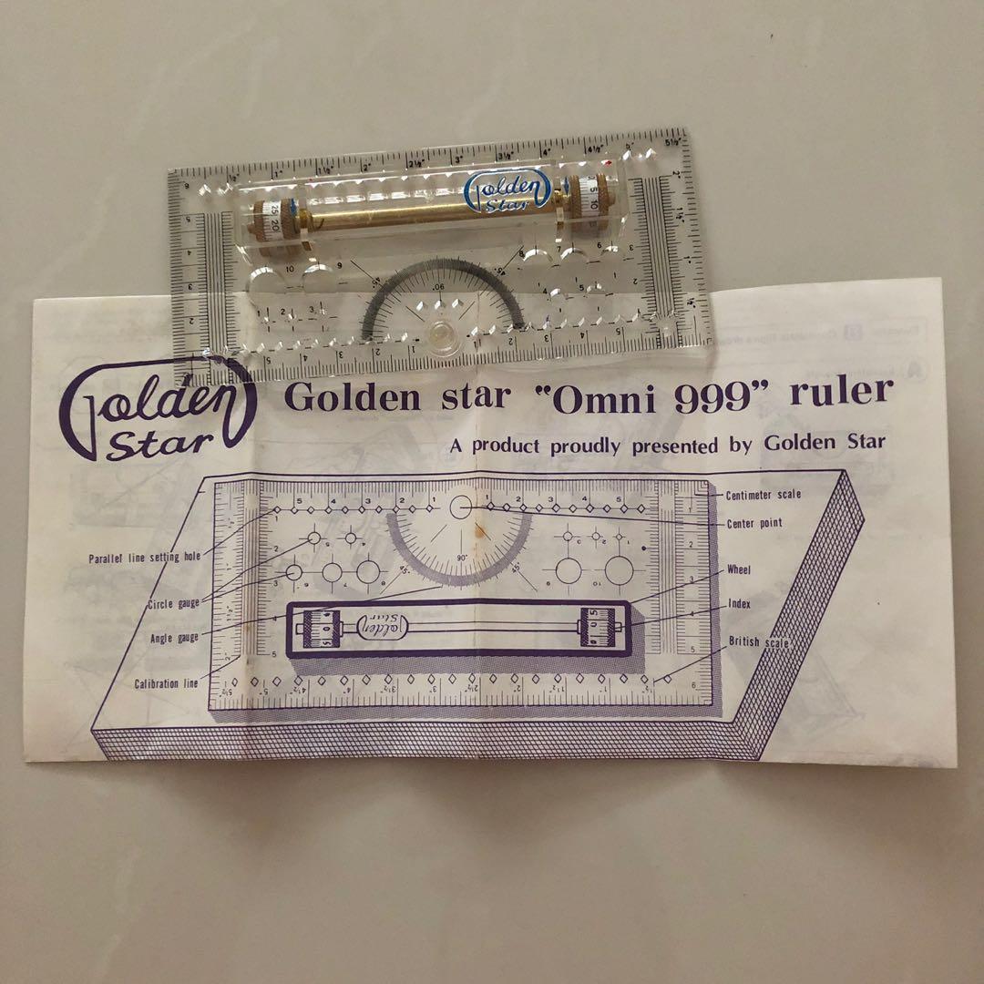Vintage Omni 999 multipurpose ruler, Everything Else on Carousell