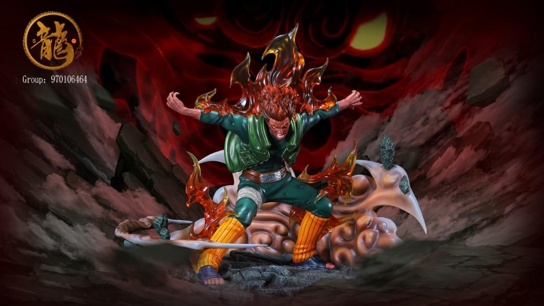 [PO] DRAGON STUDIO Naruto Statue Night Guy, Hobbies & Toys, Toys ...
