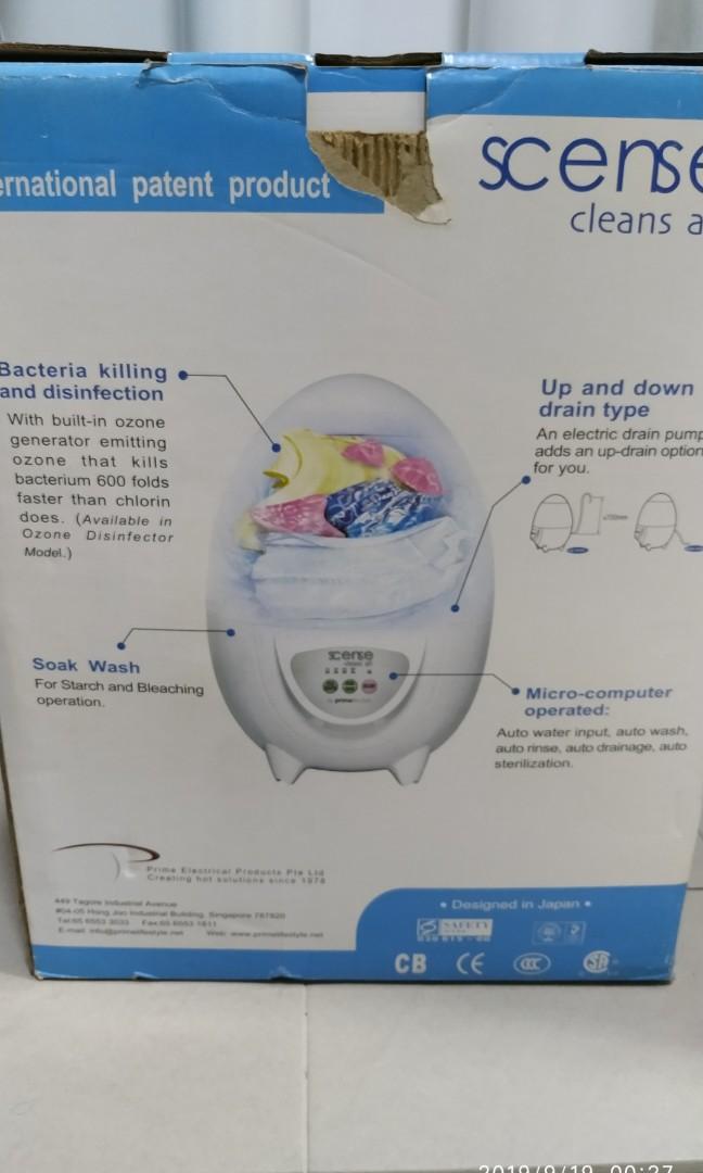 Prime Lifestyle 1kg load capacity automatic washing machine, TV & Home ...