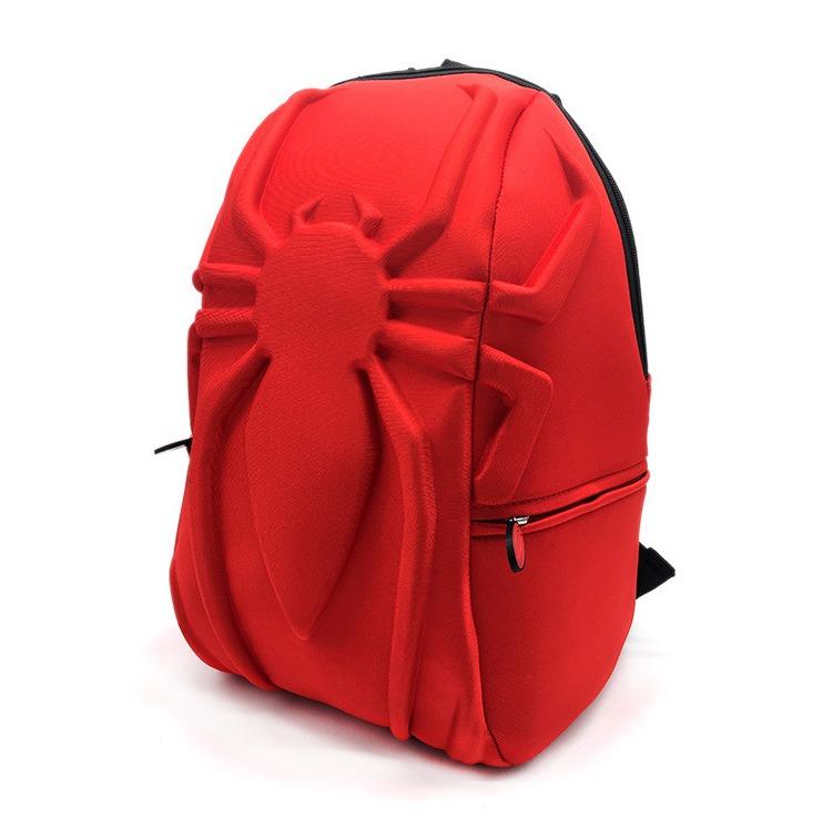 Red Backpack Spider-Man Spider 3D Sport bag, Men's Fashion, Bags ...