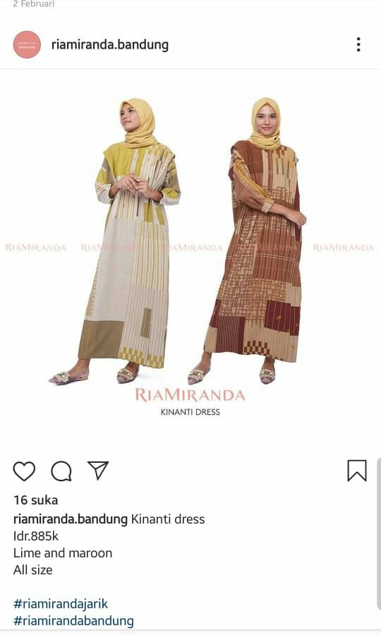 Ria Miranda, Women's Fashion, Muslim Fashion, Dresses on Carousell