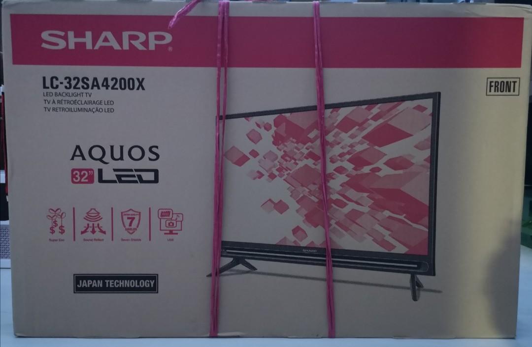 SHARP LED AQUOS 32" LC32SA4200X, TV & Home Appliances, TV ...