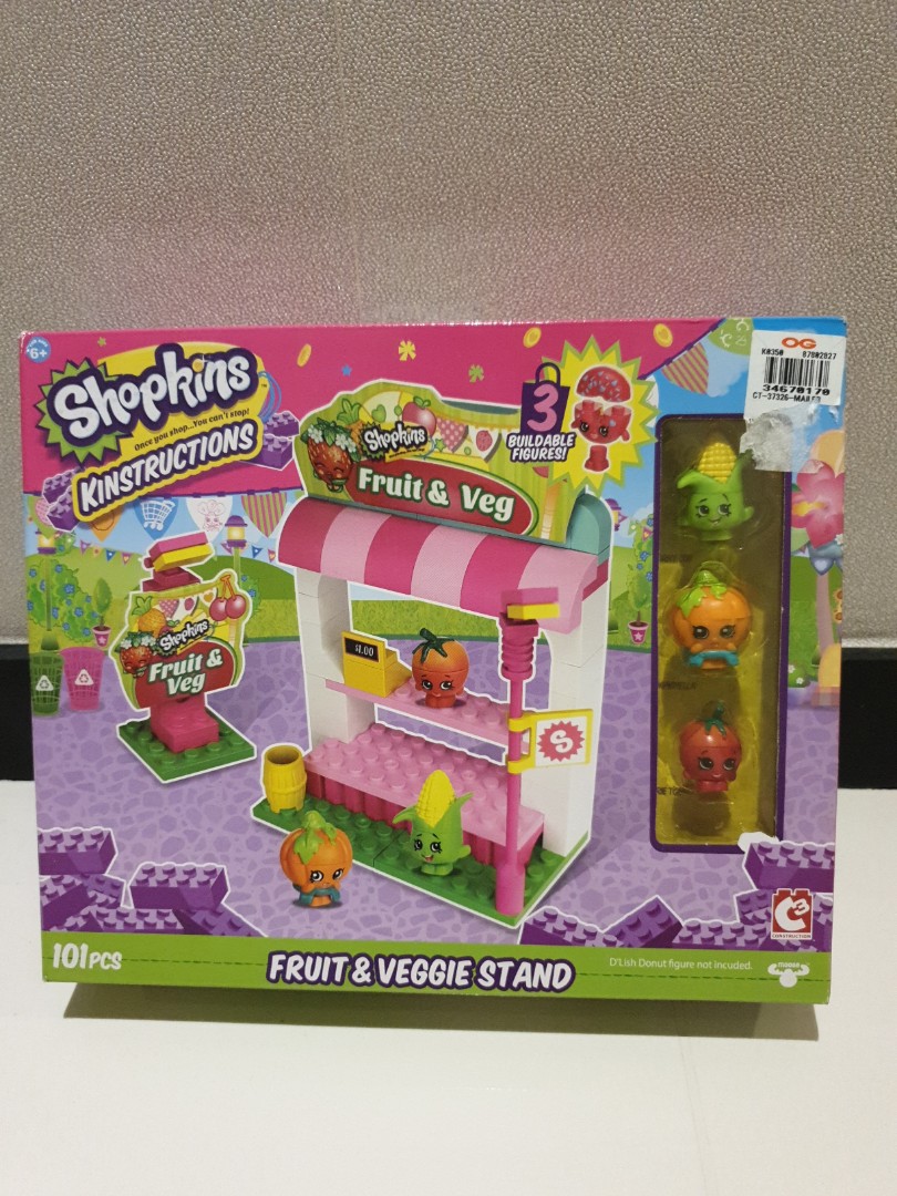 Shopkins: Fruit & Veggie Stand, Hobbies & Toys, Toys & Games on Carousell
