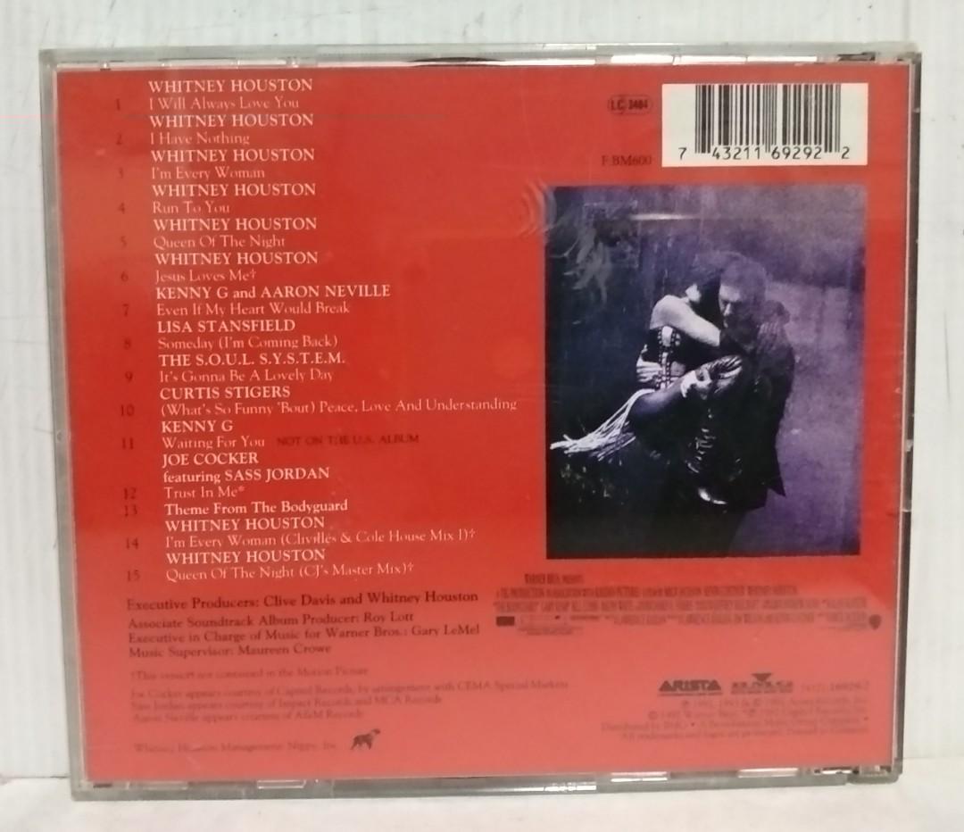 The Bodyguard Soundtrack Limited Edition Picture Disc (Germany Edition ...