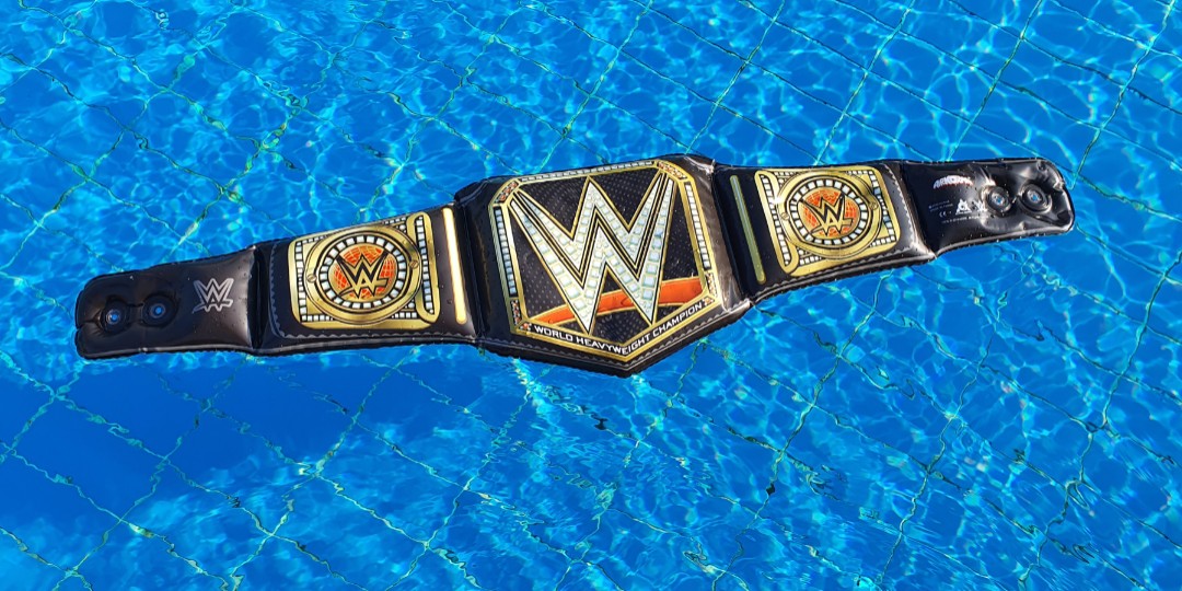 WWE AIRNORMOUS WWE CHAMPIONSHIP INFLATABLE TOY, Hobbies & Toys, Toys ...