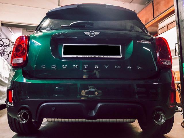 MINI Cooper Custom Wrap / DeChrome / Racing Stripe, Car Accessories ...