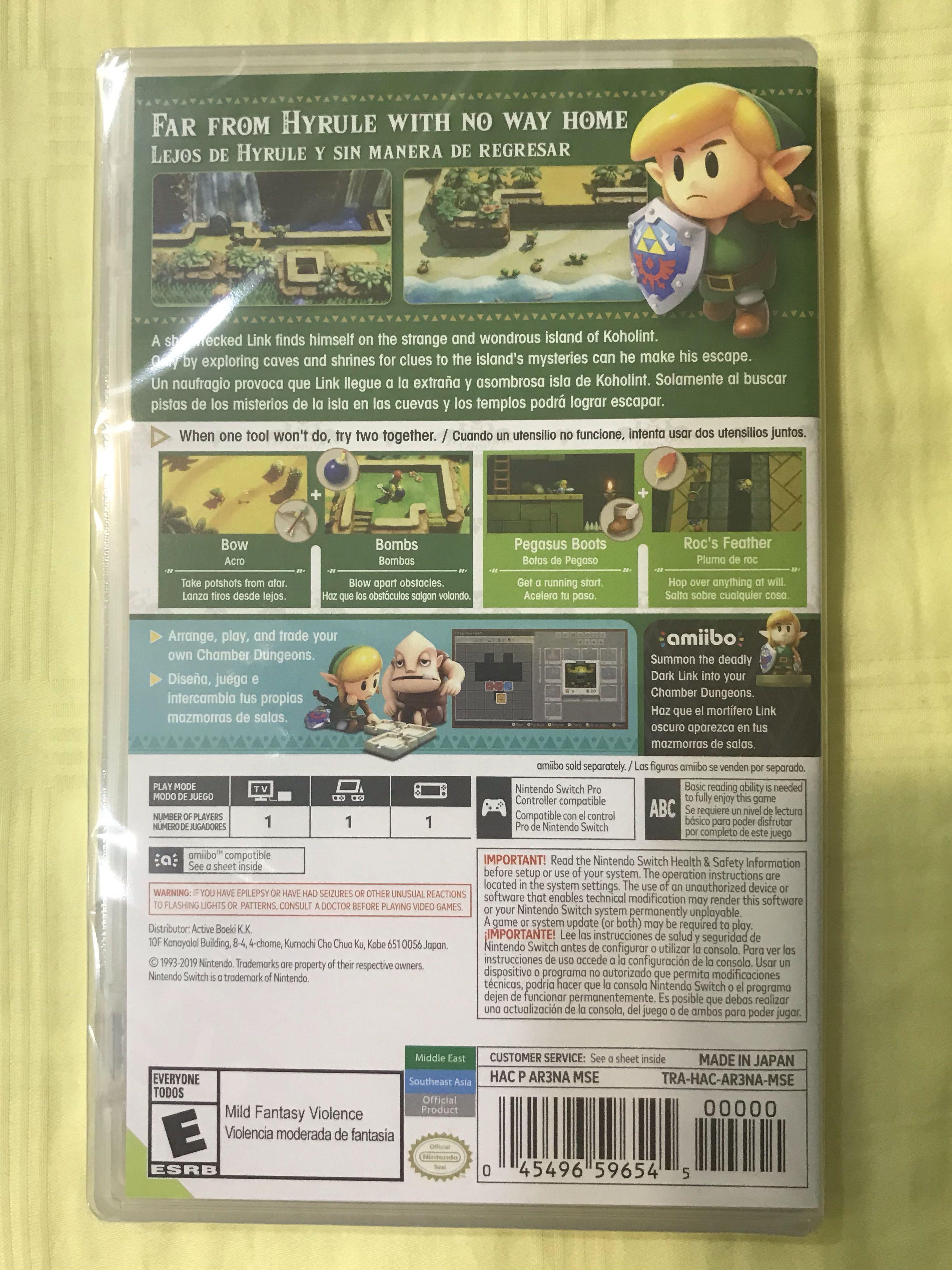 Zelda Link’s Awakening + Steel Case Edition, Video Gaming, Video Games ...