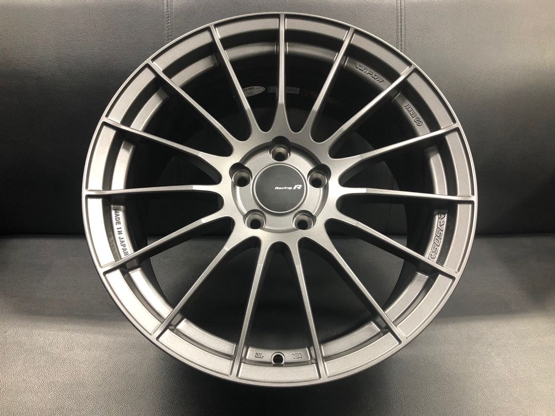 18” Original Enkei RS05RR wheel, Car Accessories, Tyres & Rims on Carousell