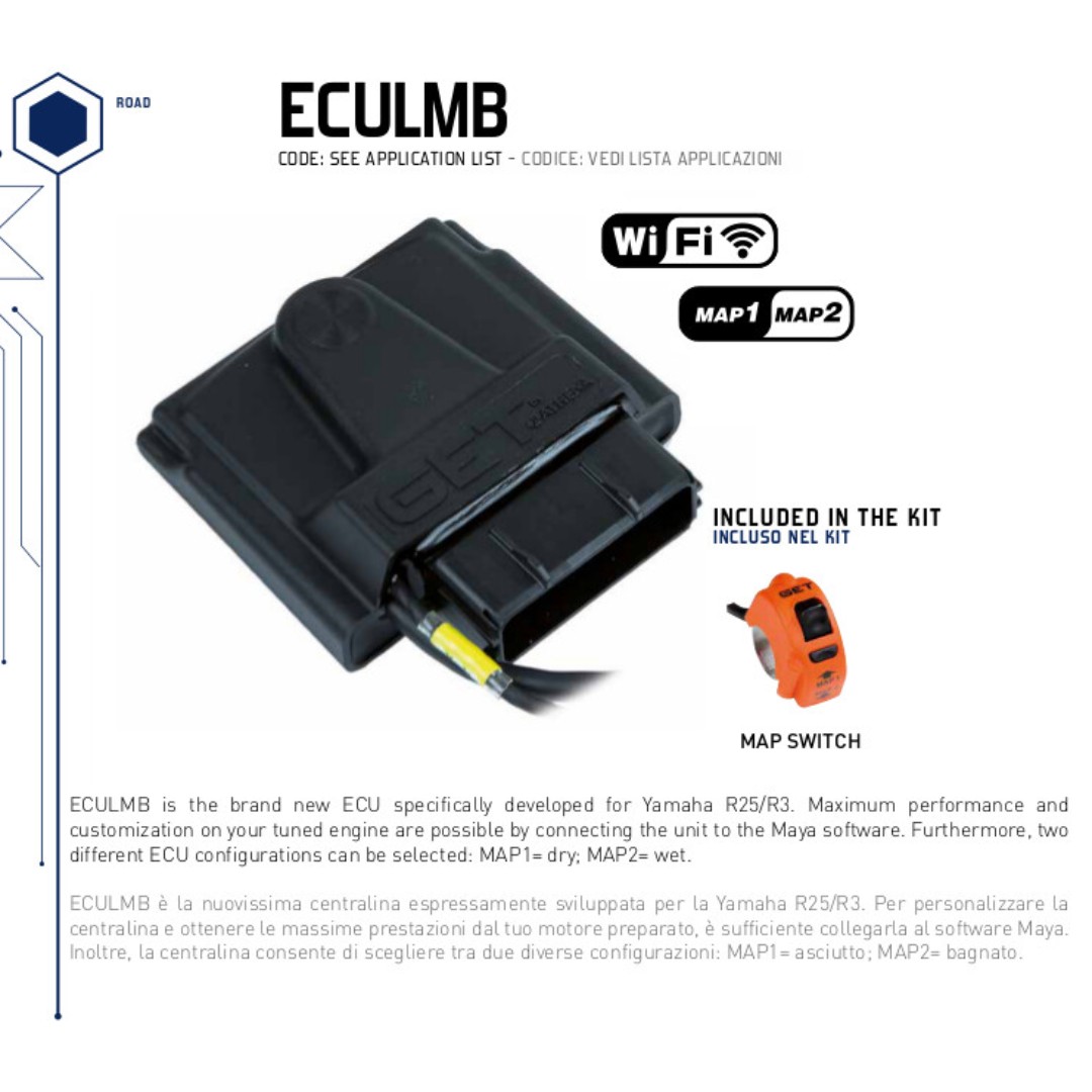 Athena GET Yamaha R3/R25 ECU, Motorcycles, Motorcycle Accessories on ...