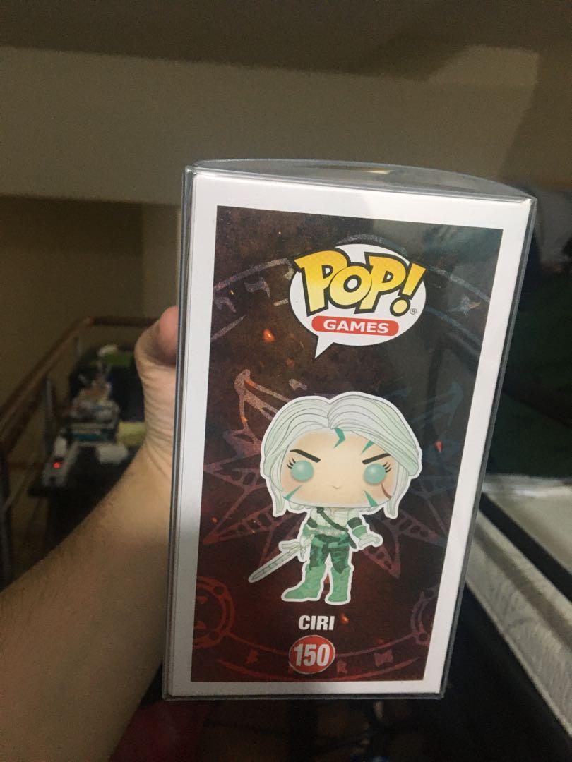 Ciri The Witcher E3 exclusive glow in the dark Funko Pop, Hobbies ...