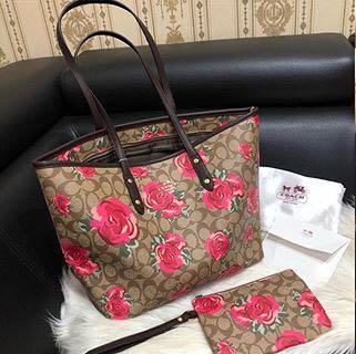 Coach Tote Bag, Olshop Fashion, Olshop Wanita di Carousell