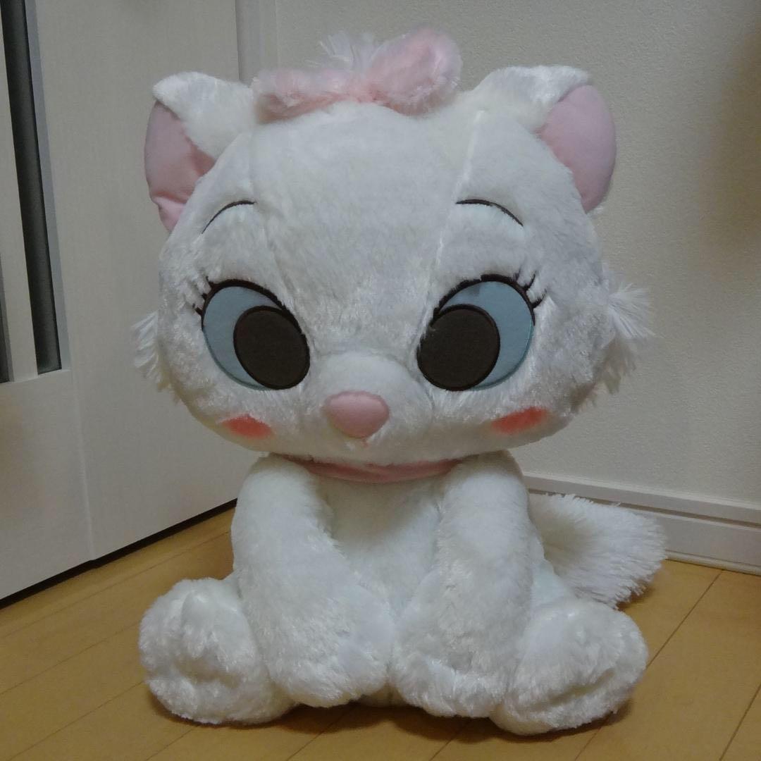 Disney Marie Cat Neko Red Cheeks Giga Jumbo Plushy, Hobbies & Toys ...
