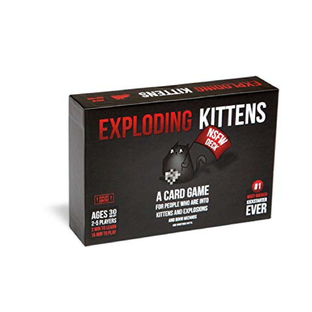 Exploding Kittens NSFW, Hobbies & Toys, Toys & Games on Carousell