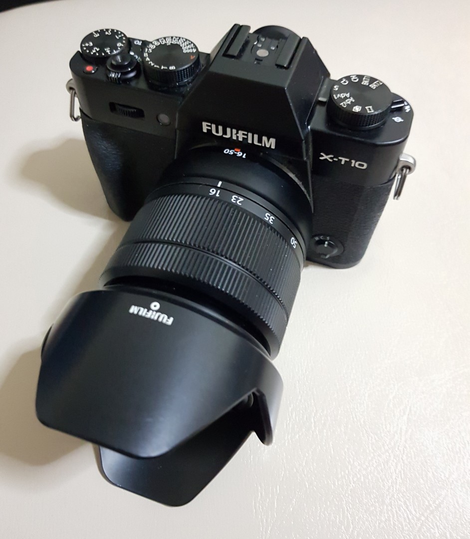 Fujifilm XT10 with 16-50mm kit lens, Photography, Cameras on Carousell