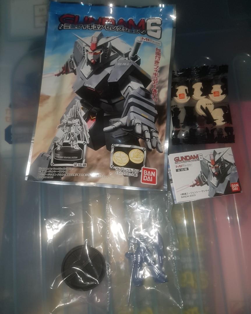 Gundam 高達 機動戰士 扭蛋 盒蛋 模型 景品 Gundam MFS 樽蓋 特別版 公仔, 興趣及遊戲, 玩具 & 遊戲類 - Carousell
