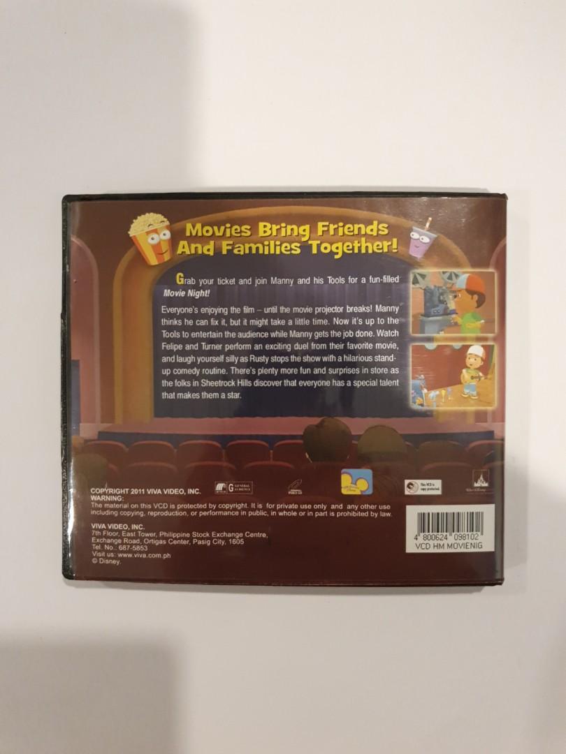 Handy Manny Movie Night - DVD, Hobbies & Toys, Music & Media, Music ...