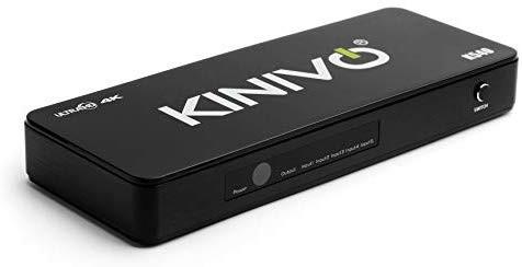 Kinivo K540 Premium 5-Port High Speed 4K HDMI Switch with IR Wireless ...