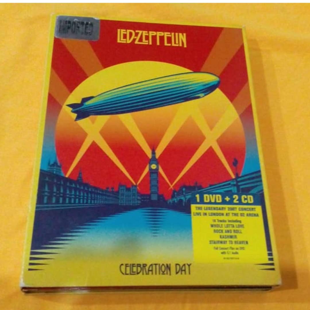 Led Zeppelin - celebration day boxset, Hobbies & Toys, Music & Media ...