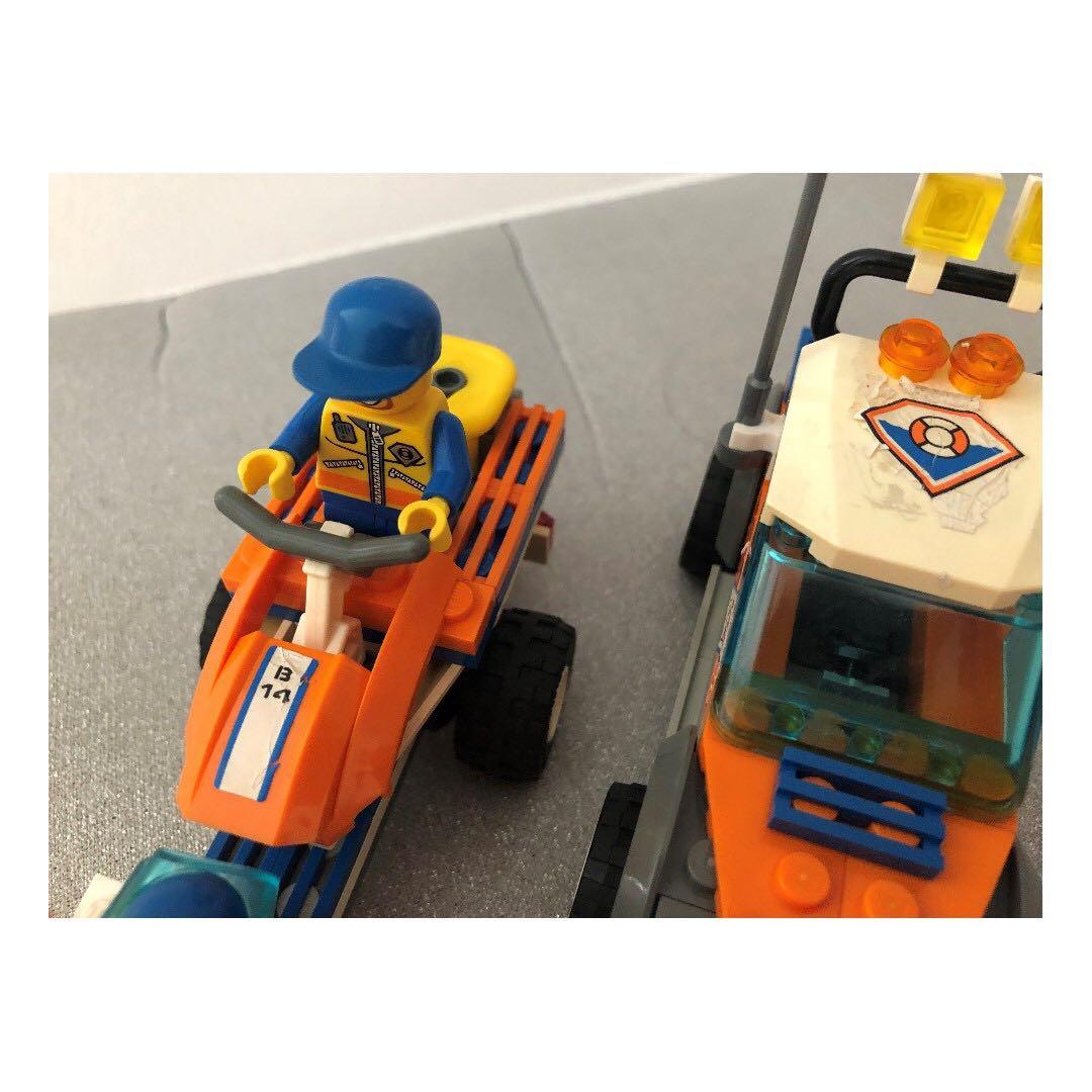 LEGO 7736 & 7737: Coast Guard Buggy & Coast Guard 4WD & Jet Scooter ...