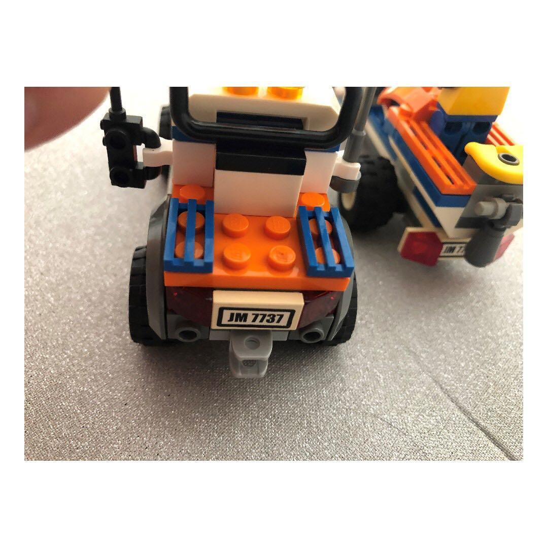 LEGO 7736 & 7737: Coast Guard Buggy & Coast Guard 4WD & Jet Scooter ...